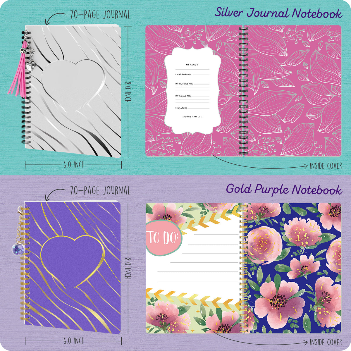 2-Pack DIY Journal Kit – onetofour1234