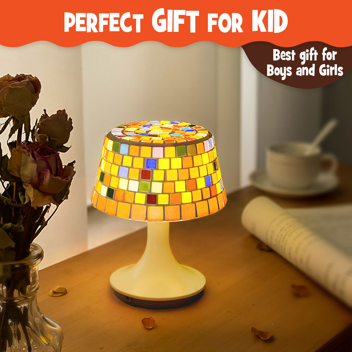 Make Your Own Mosaic Night Light Kit – onetofour1234